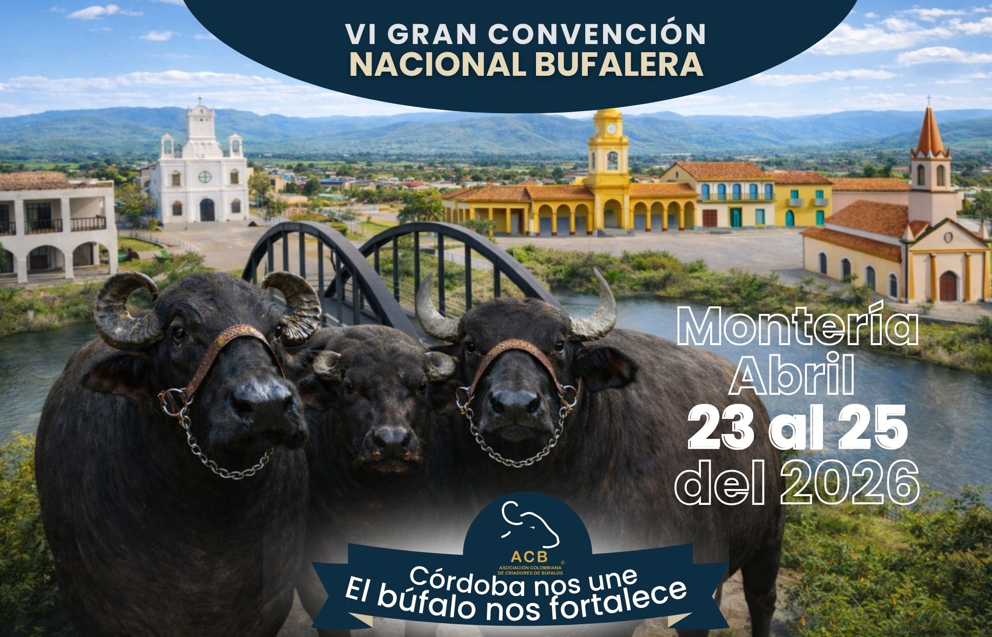 VI Gran Convención Nacional Bufalera 2026 | Montería, Córdoba
